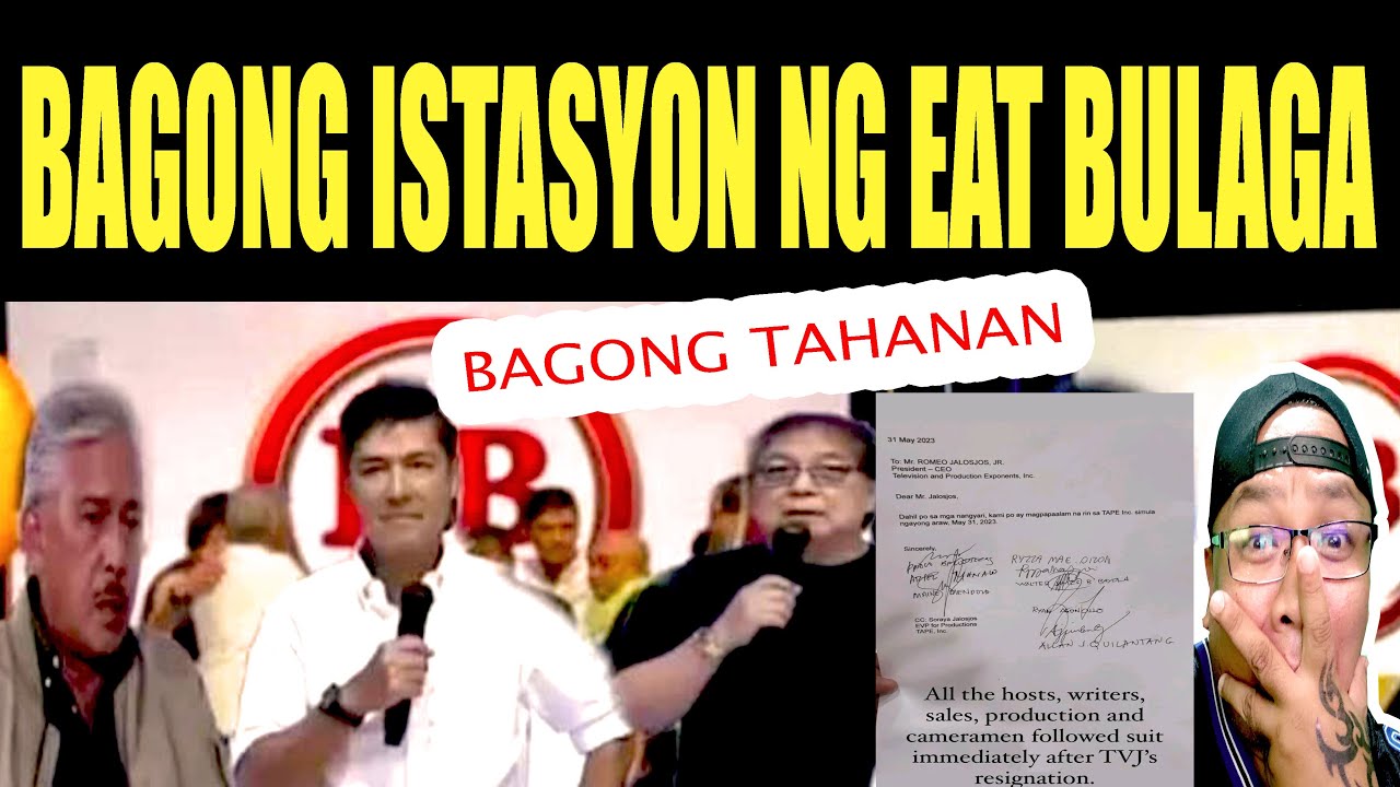 EAT BULAGA LILIPAT NG BAGONG TAHANAN? LAHAT NG CAST SOLID TVJ PA DIN ...