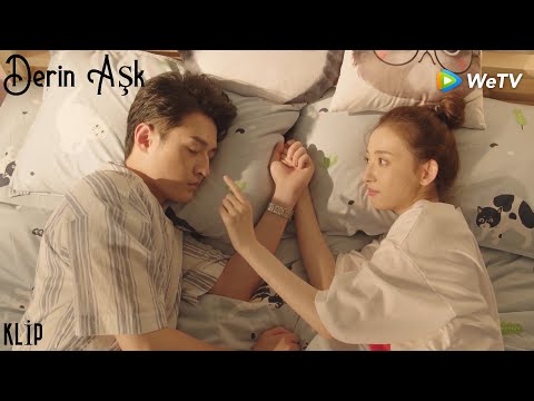 Derin Aşk 22 | Romantik anlar...  Weijin, aşkı Ding Ding'in evinde onun yatağında uyudu 😍