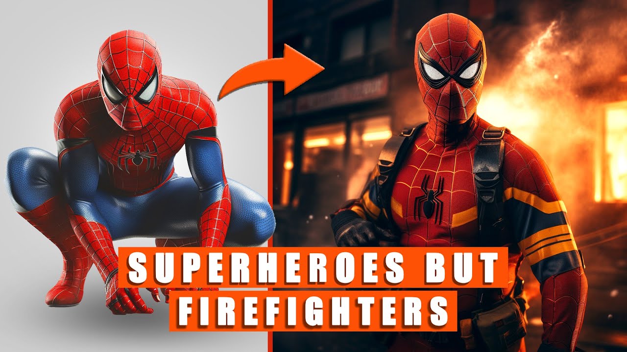 Marvel & DC 💥 Firefighters Final - YouTube