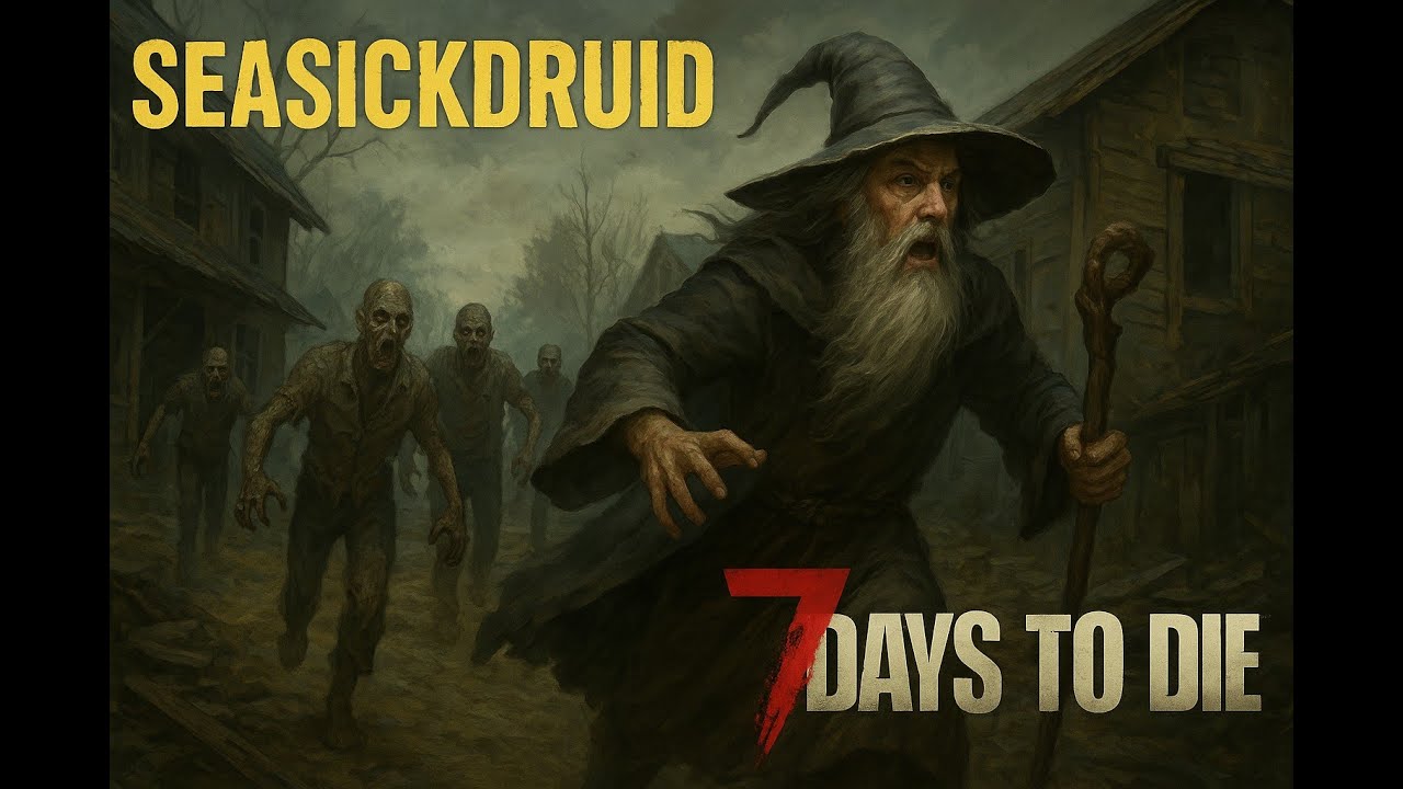 7 Days To Die Live Gameplay | Seasickdruid Brings Druidic Chaos to the World! - YouTube