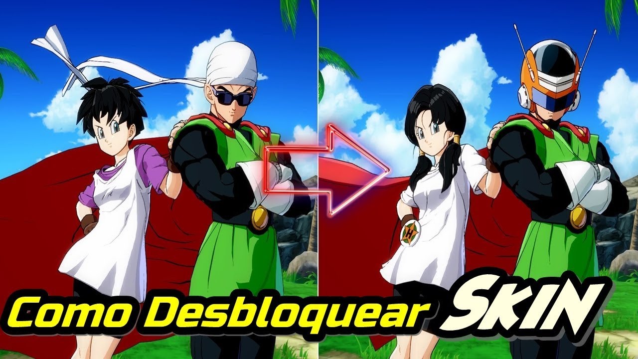 Como Desbloquear Skin de Videl Muito Fácil Dragon Ball FighterZ - YouTube