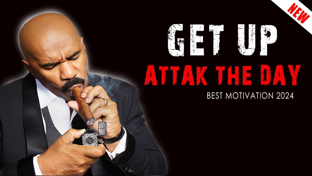 Get Up & Attack The Day Steve Harvey, TD Jakes, Joel Osteen, Jim Rohn ...