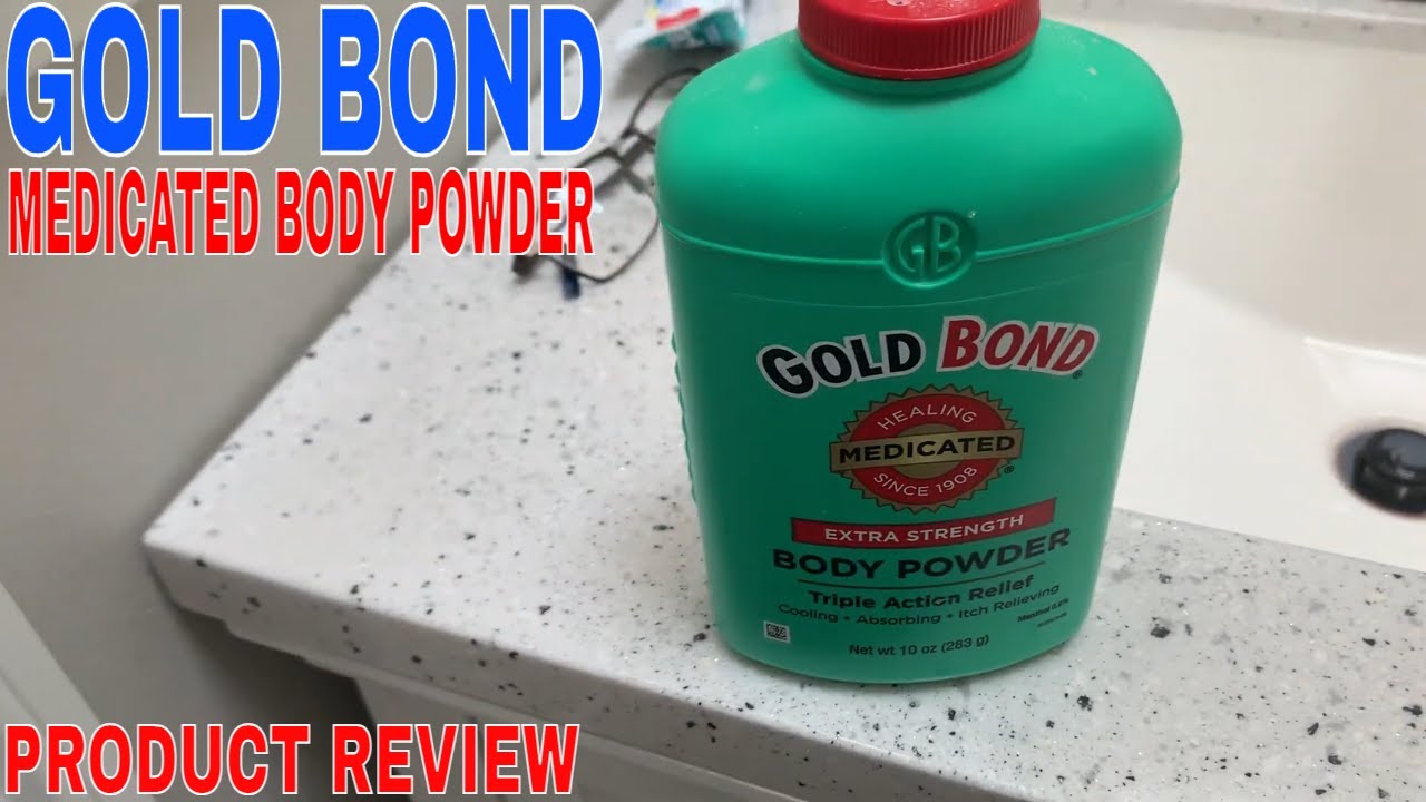 Gold Bond Medicated Extra Strength Body Powder 🔴 - YouTube