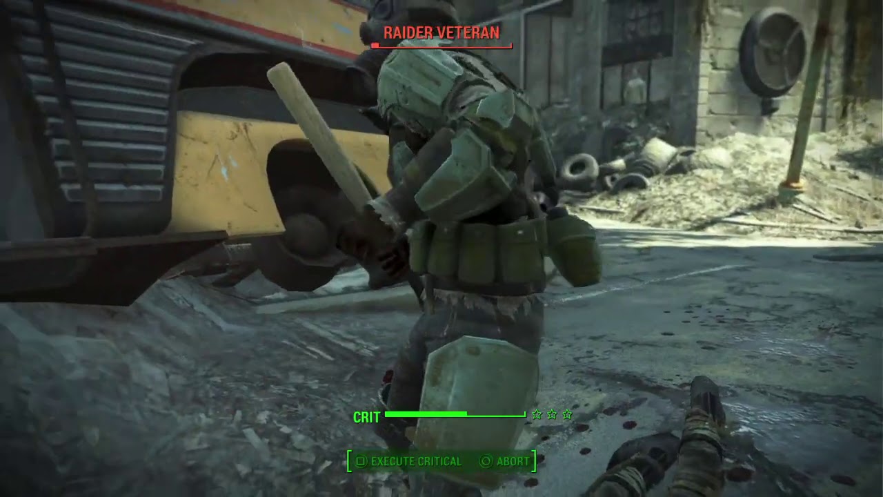 Raider Tries to Run Away - Fallout 4 - YouTube
