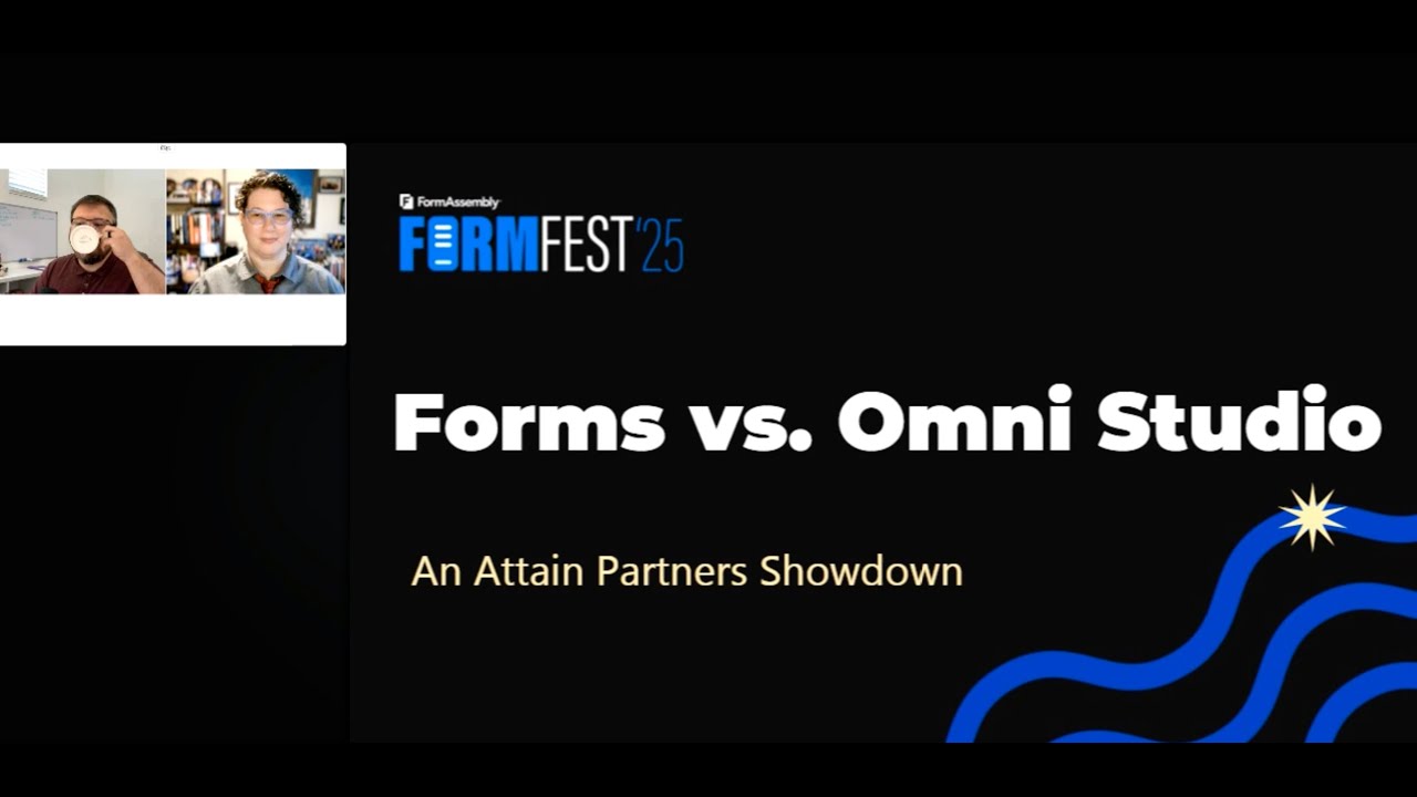 Deciding When to Use a Form or an Omniscript Flow - YouTube