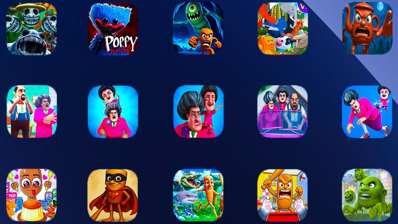 Scary Teacher, Lin Gang Melon, Roblox, Spruki, Tung Tung Sahur ...