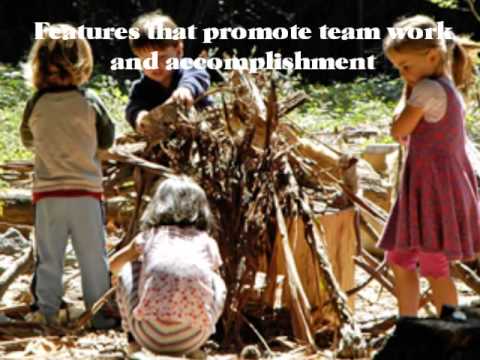 Shilo MFRC Natural Playscape project (2) - YouTube