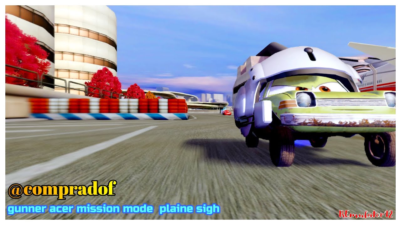 Cars 2 The Video Game | Gunner Acer - Mission Mode | In Plane Sight ...