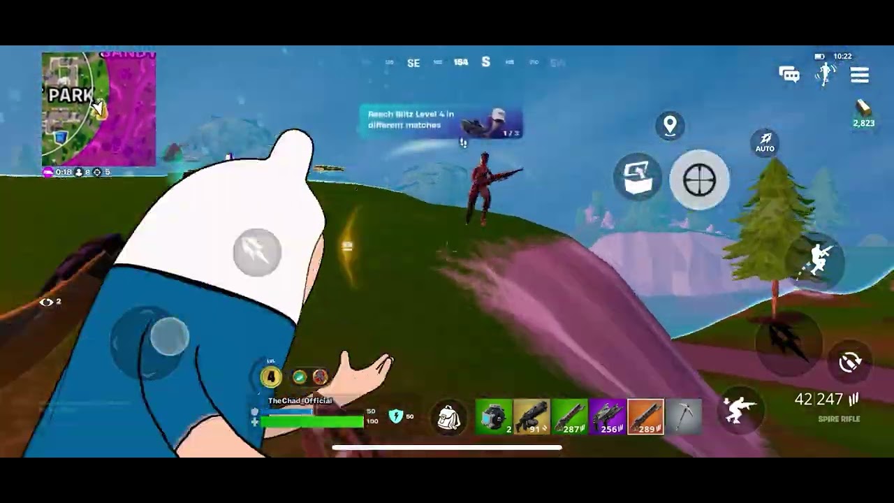 Blitz Fortnite Mobile Bot Lobby 😂 - YouTube