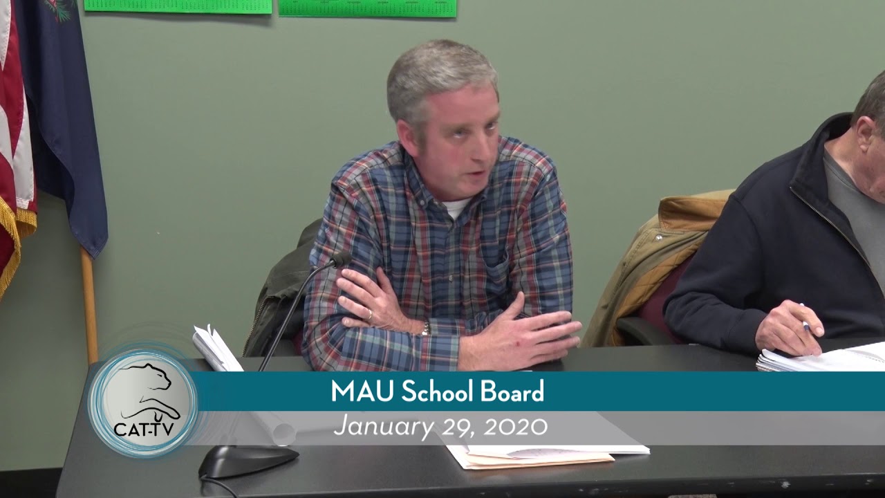 MAU School Board // 01/29/20 - YouTube
