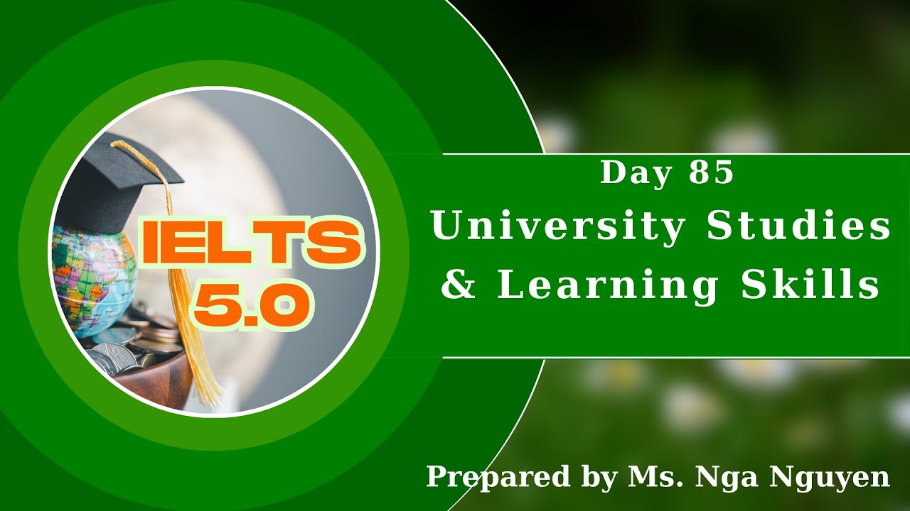 Day 85 - Phrases 1681-1700: University Studies & Learning Skills - YouTube