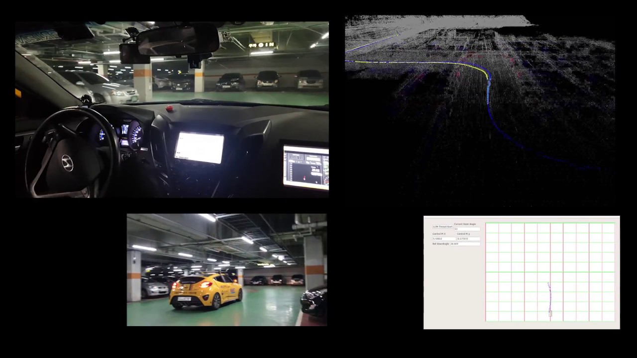 [Experiment] Sensor fusion Autonomous Driving in Underground Parking ...