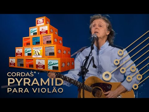 Cordas Pyramid para violão