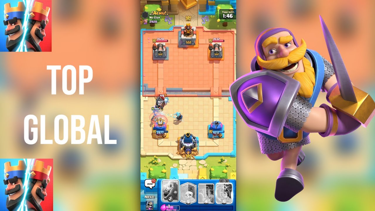 ACABEI A TEMPORADA COM SPLASH YARD - CLASH ROYALE - YouTube