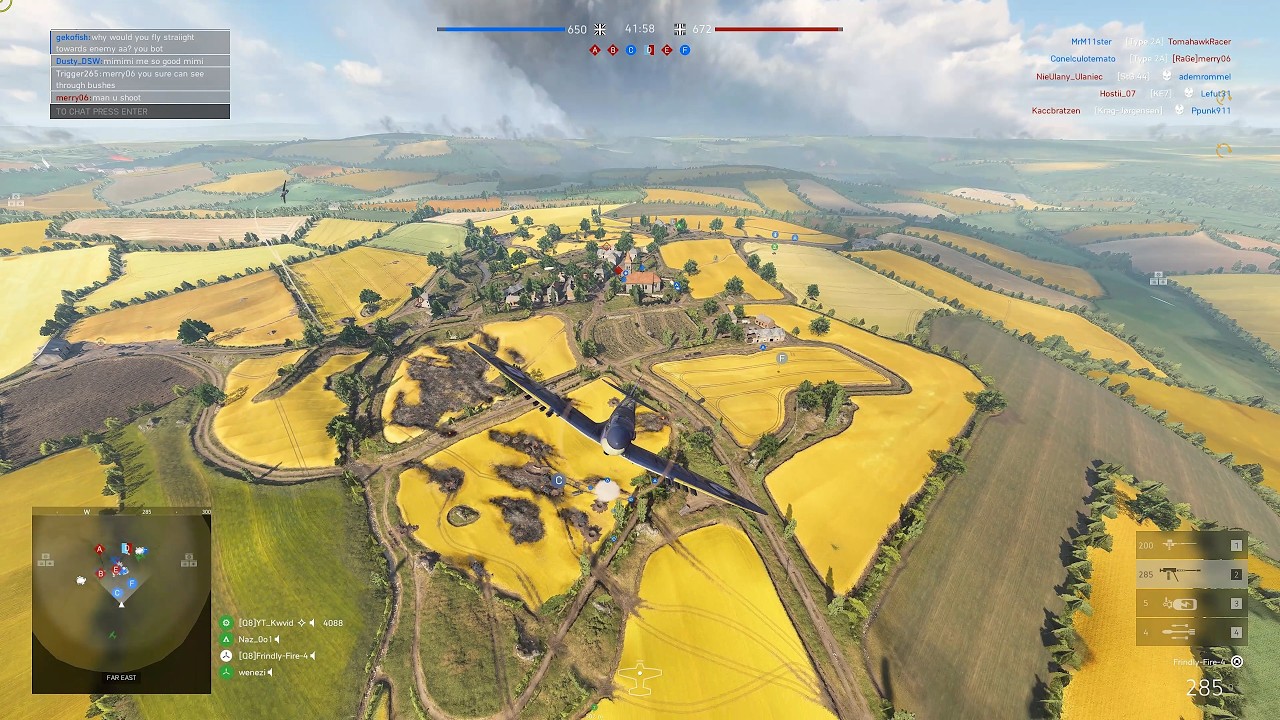 Spitfire MK VB Plane | Arras Map | 50-1 | Battlefield V Full Game Play ...