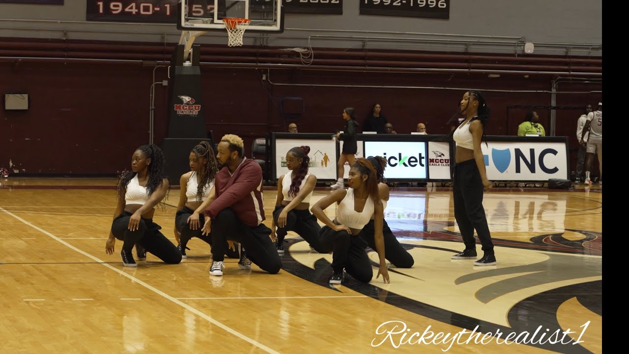 NCCU Flight Dance Team 2025 | NCCU Vs Morgan Highlights - YouTube