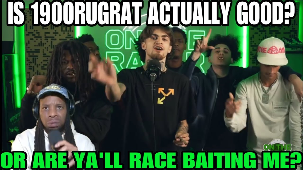 IS HE ACTUALLY GOOD? The 1900Rugrat "On The Radar" Freestyle (PART 2 ...