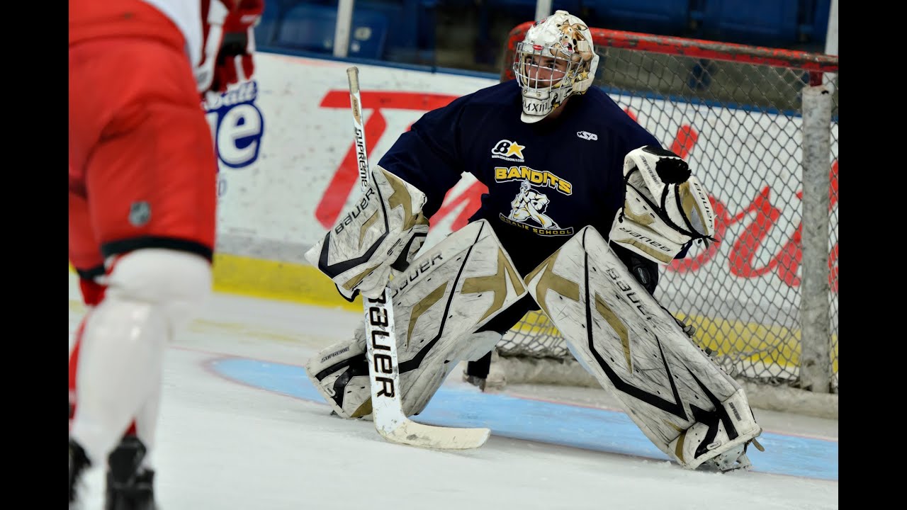 Bandits Goalie School - 2012 Pro Elite Camp Pictures - YouTube