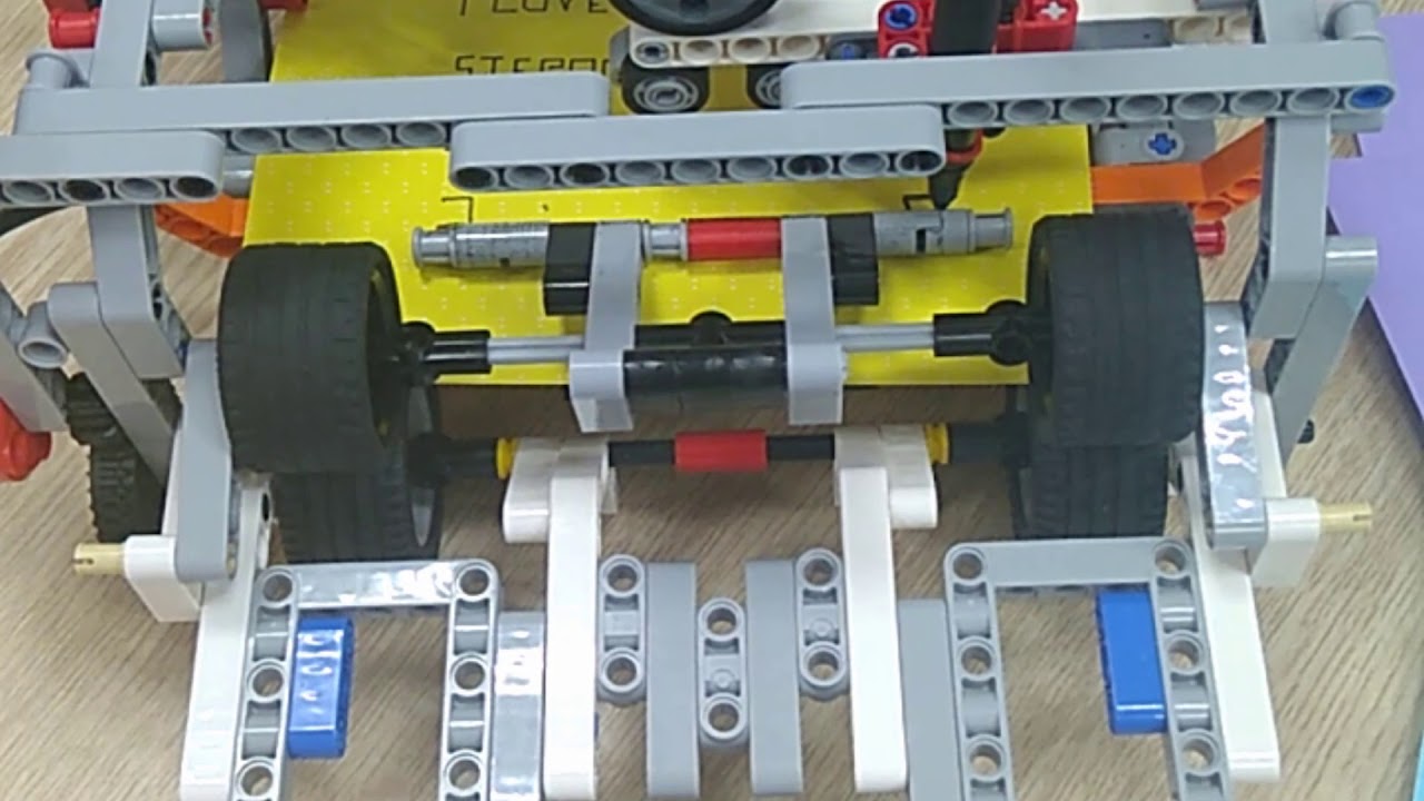 Lego Mindstorms EV3 printer. Открытка на 8-ое марта. - YouTube