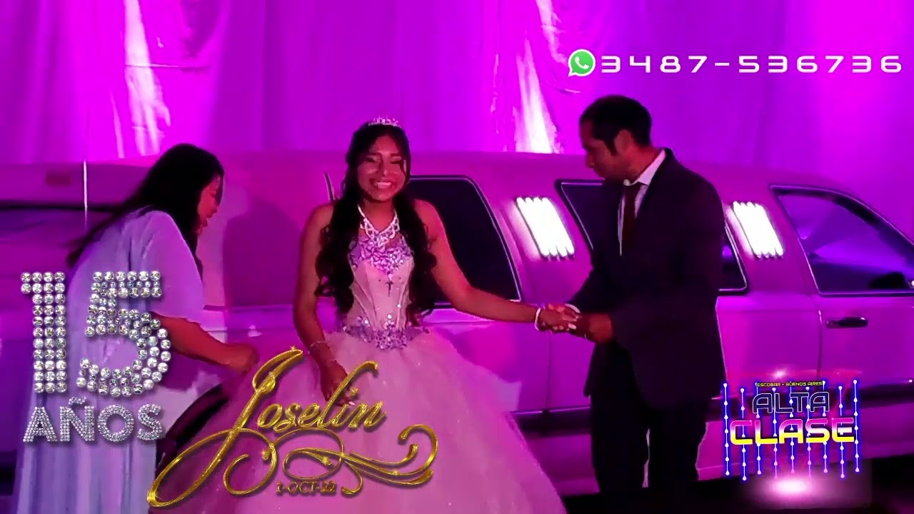 15 AÑOS - JOSELIN - 01/10/2022 -COLECTIVIDAD BOLIVIANA ESCOBAR - YouTube