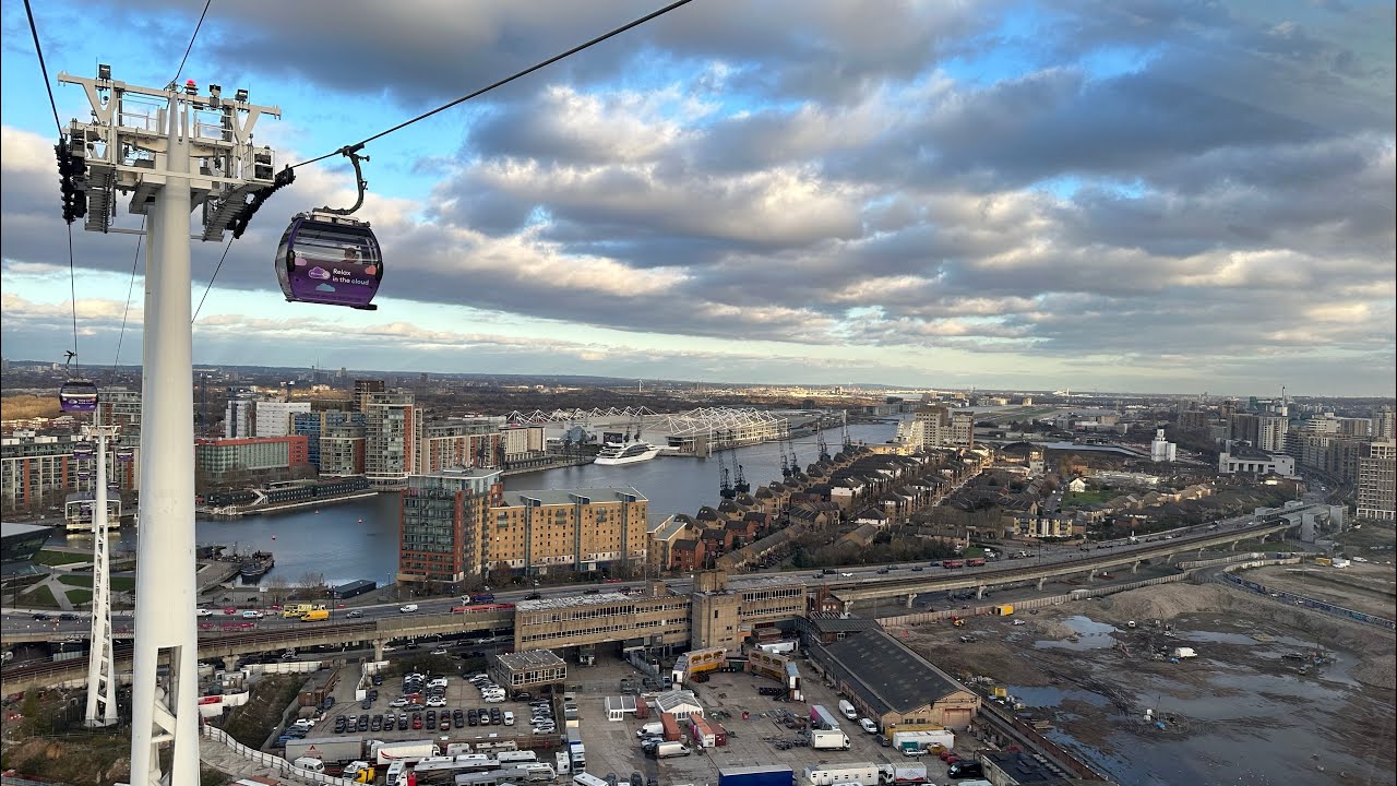 London Cable Car Tour.. - YouTube