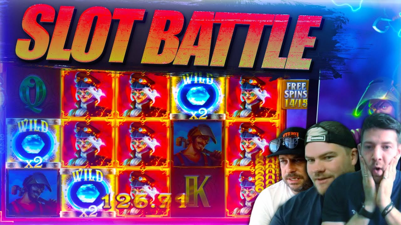SLOTS BATTLE SUNDAY FEAT. OUR BIGGEST SLOT WINS IN THE BATTLES! - YouTube
