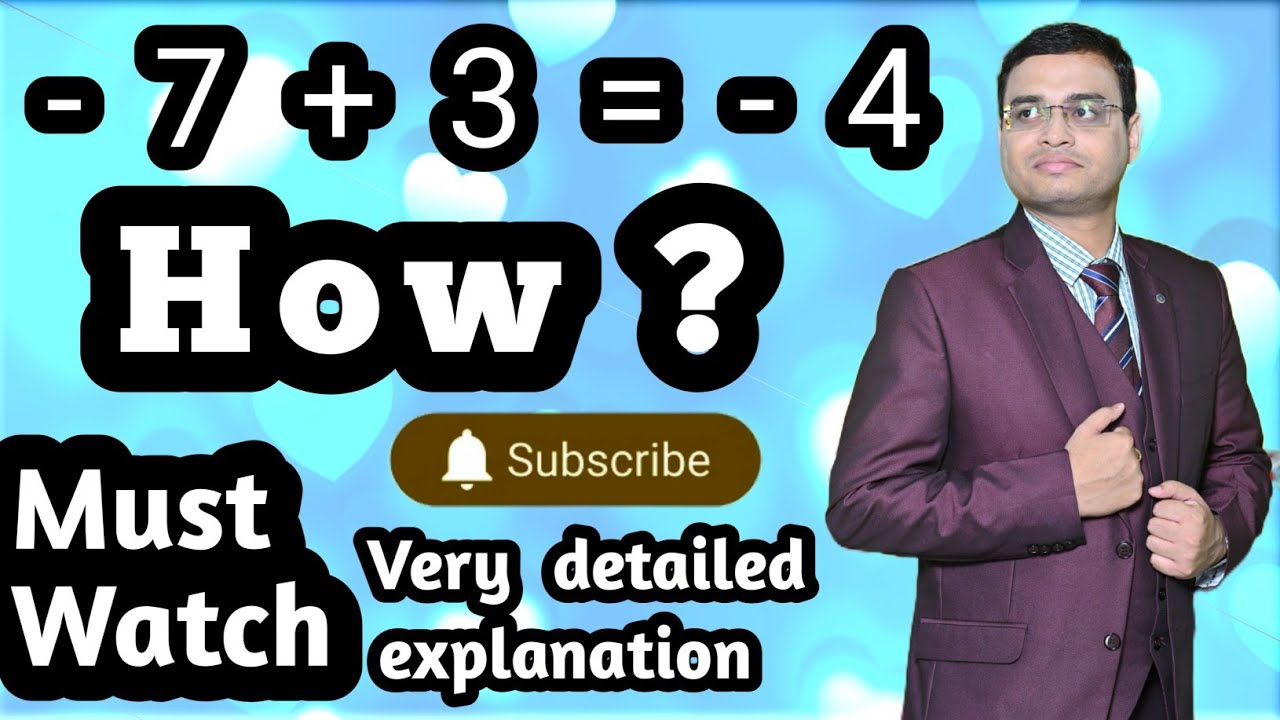 ️sign rules how to use plus minus sign part 1 | class 6 | basic maths ...