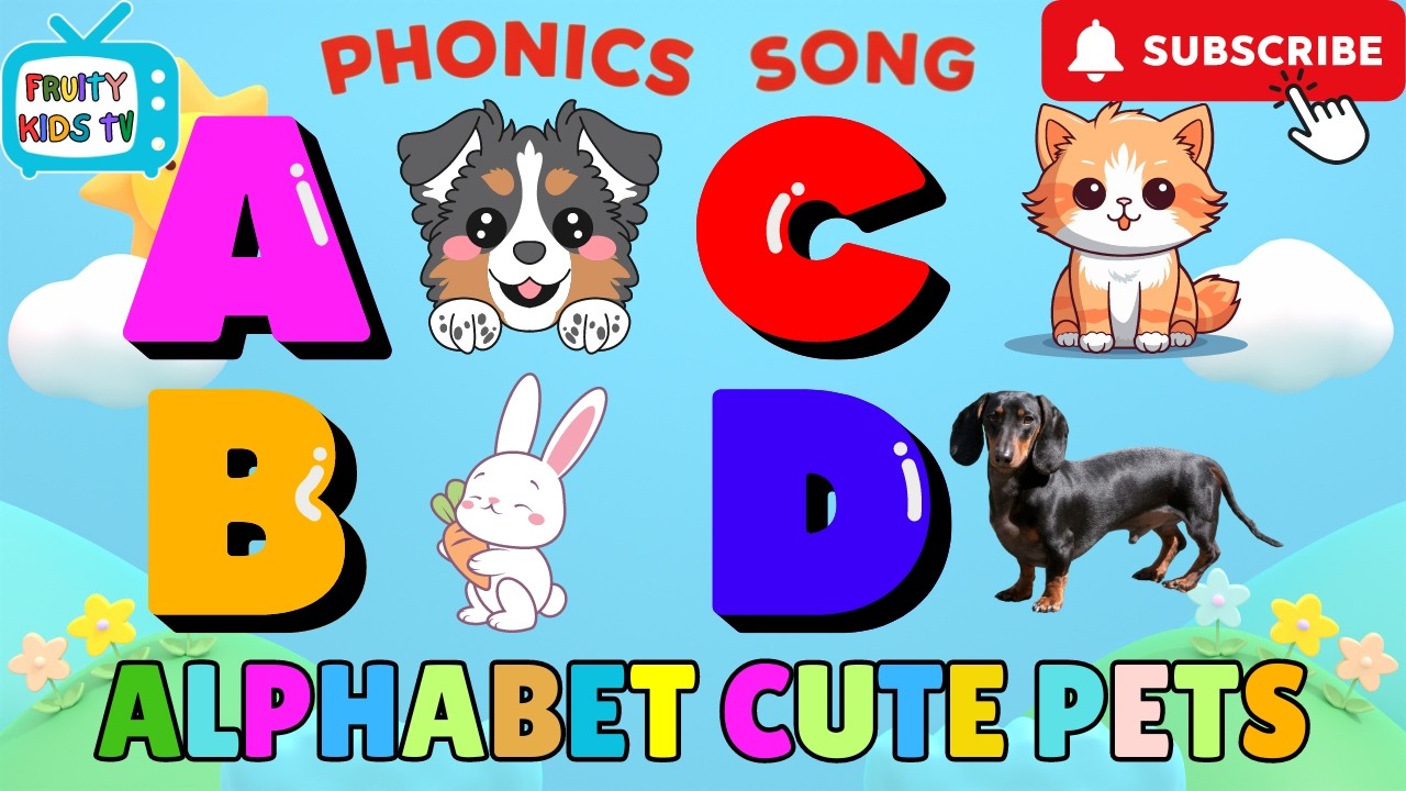 Alphabet Animals | Phonics | ABC Learning for Kids | ABC Song | Nursery ...