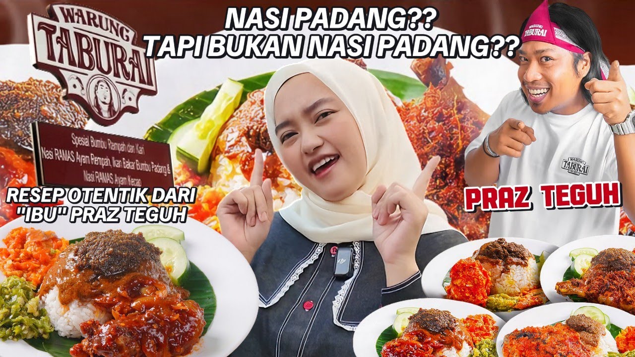 REVIEW JUJUR WARUNG TABURAI PUNYA PRAZ TEGUH!! RASANYA MEDOK POLL ...