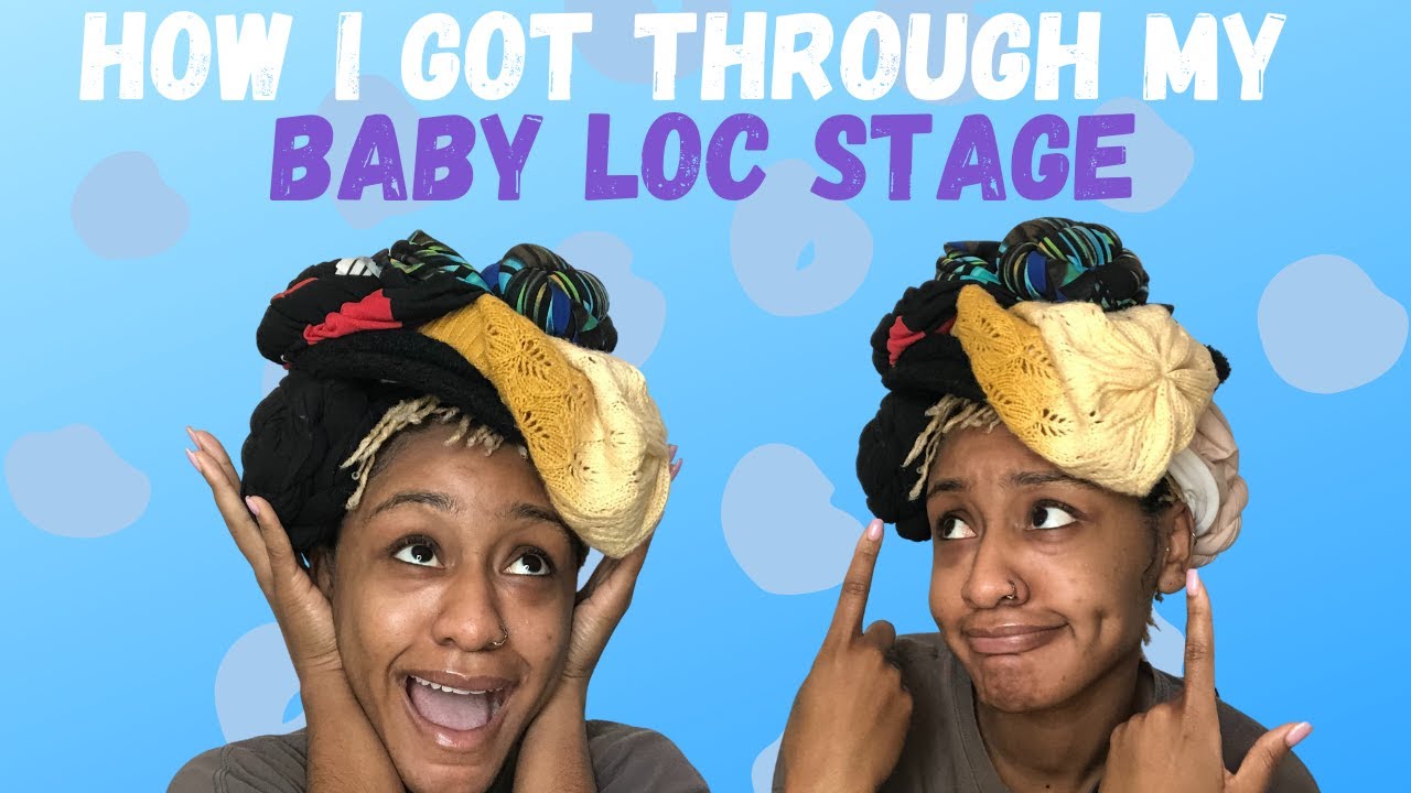How I Got Through My Baby Loc Stage | Turbans and Hats | Sweet Embrace ...