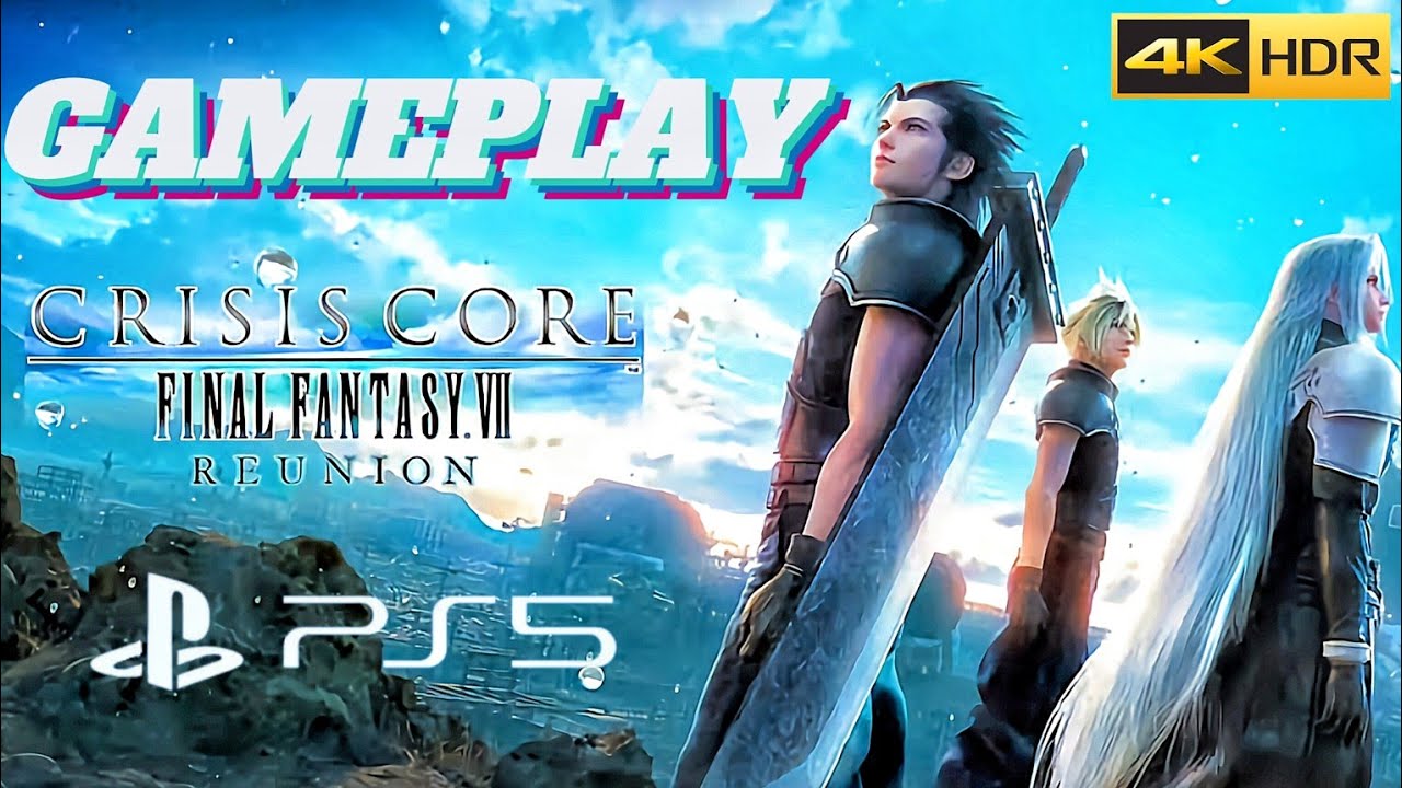 CRISIS CORE - FINAL FANTASY VII | FIRST MINUTES - 4K HDR 60 FPS - YouTube