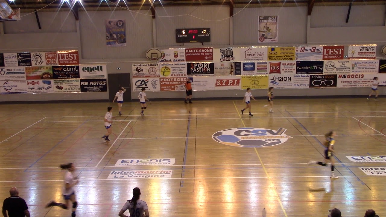 handball Québec- Vesoul - YouTube