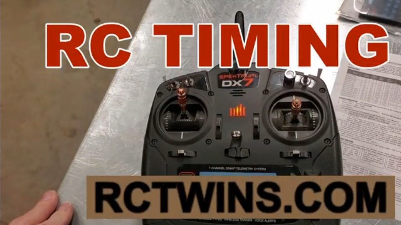 ESC TIMING with a transmitter how to RCTWINS - YouTube