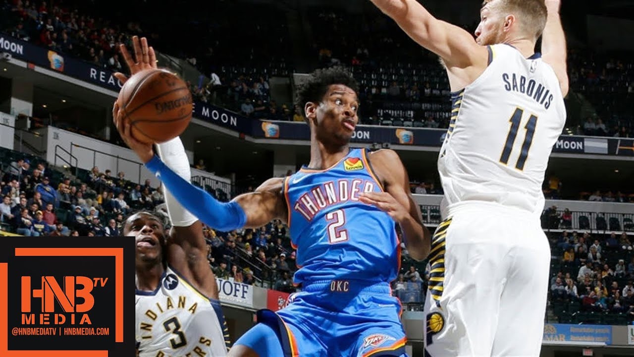 Oklahoma City Thunder vs Indiana Pacers - Full Game Highlights ...