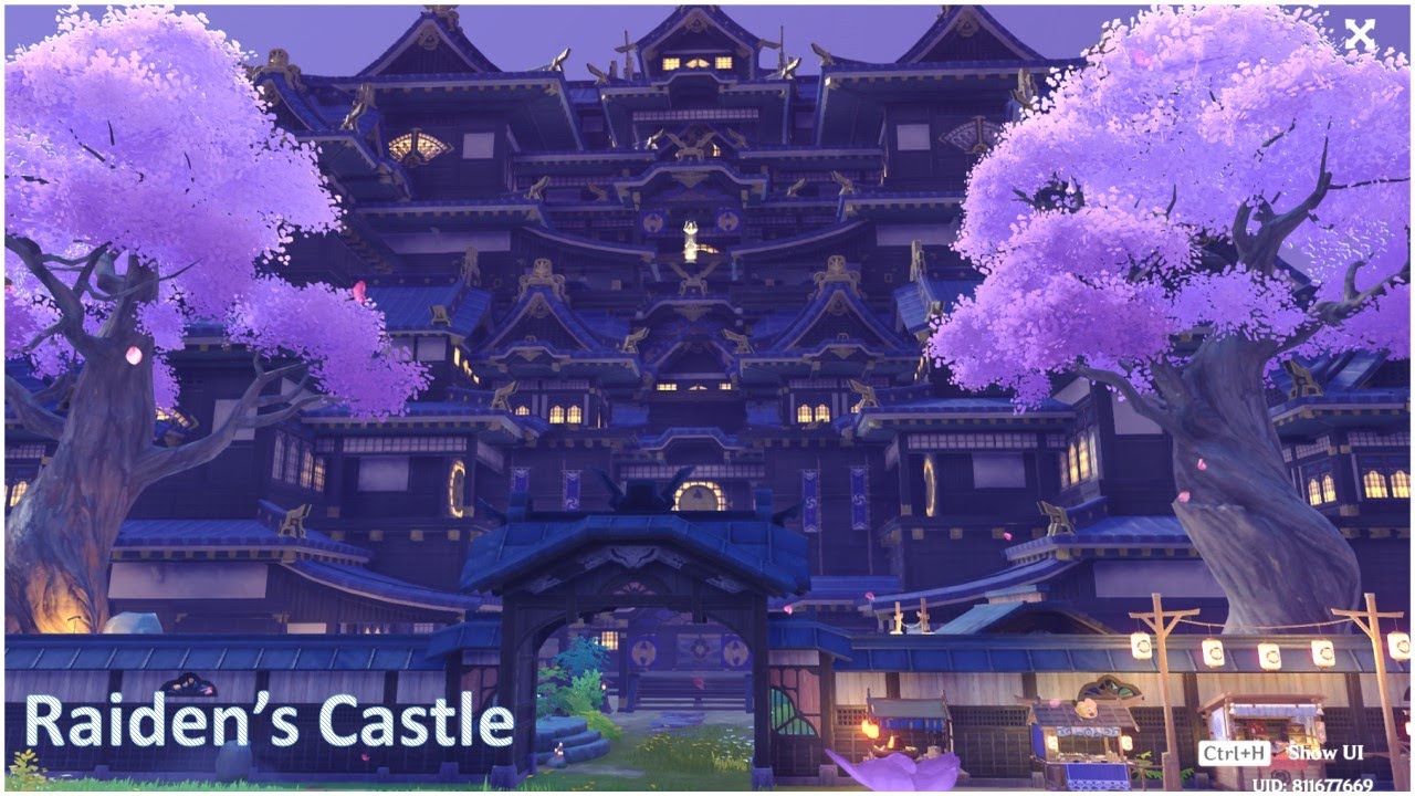 Raiden Shoguns' Castle (100 subscriber special) Genshin impact ...