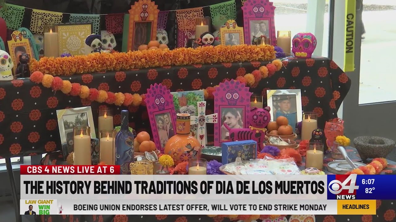The history behind traditions of Dia De Los Muertos - YouTube