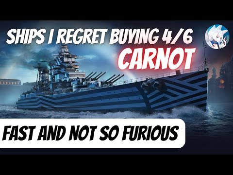 Carnot, T9 French premium cruiser and 4th ship I regret buying in world ...