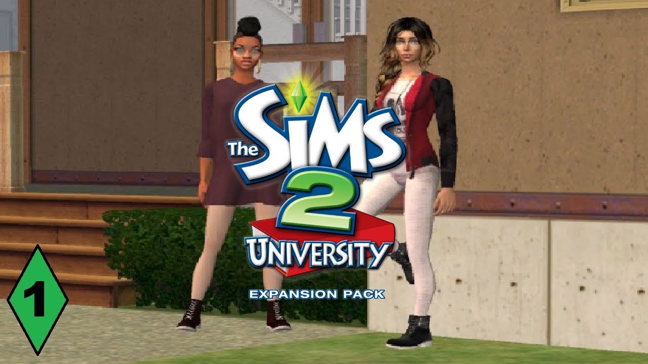 THE SIMS 2 LETS PLAY ONE BY ONE | Part 1 | University: Intro & Moving ...