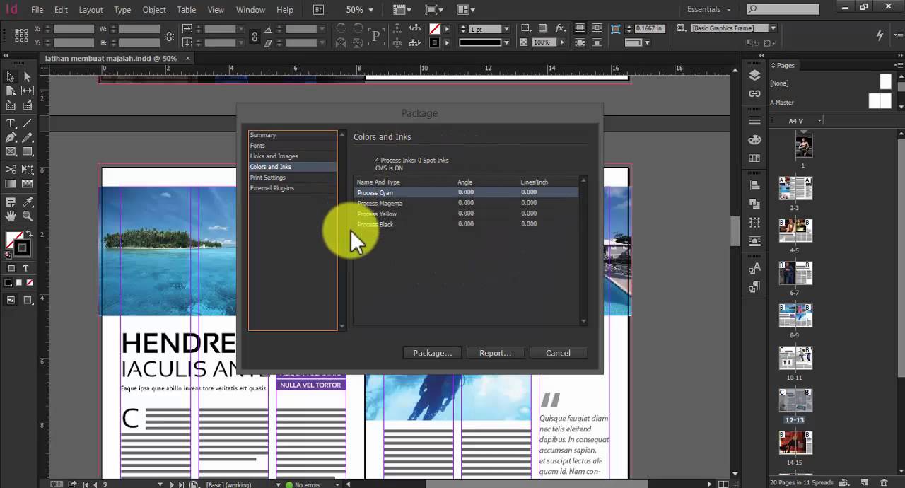 Save Package Adobe InDesign YouTube Save Package Adobe InDesign YouTube
