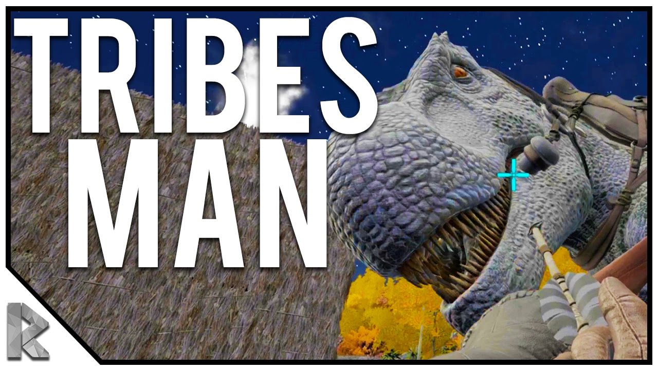 Killing our First Tribesman! - Ark Extinction Mod Multiplayer Survival ...