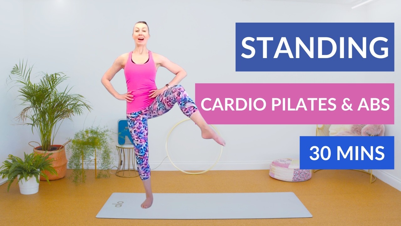 Standing Cardio & Abs Workout | Dance Inspired Standing Workout | 30 ...
