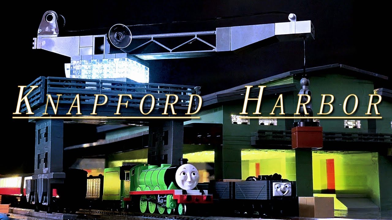 How I Made Knapford Harbor - Building Lego Sodor (N Scale) - YouTube