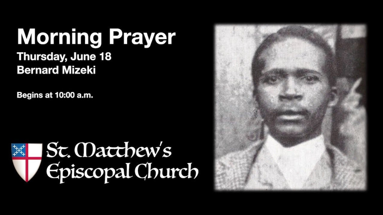 Thursday / June 18 / Morning Prayer - YouTube