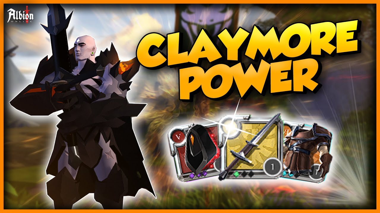 CLAYMORE in CORRUPTED DUNGEONS | Albion Online PvP - YouTube