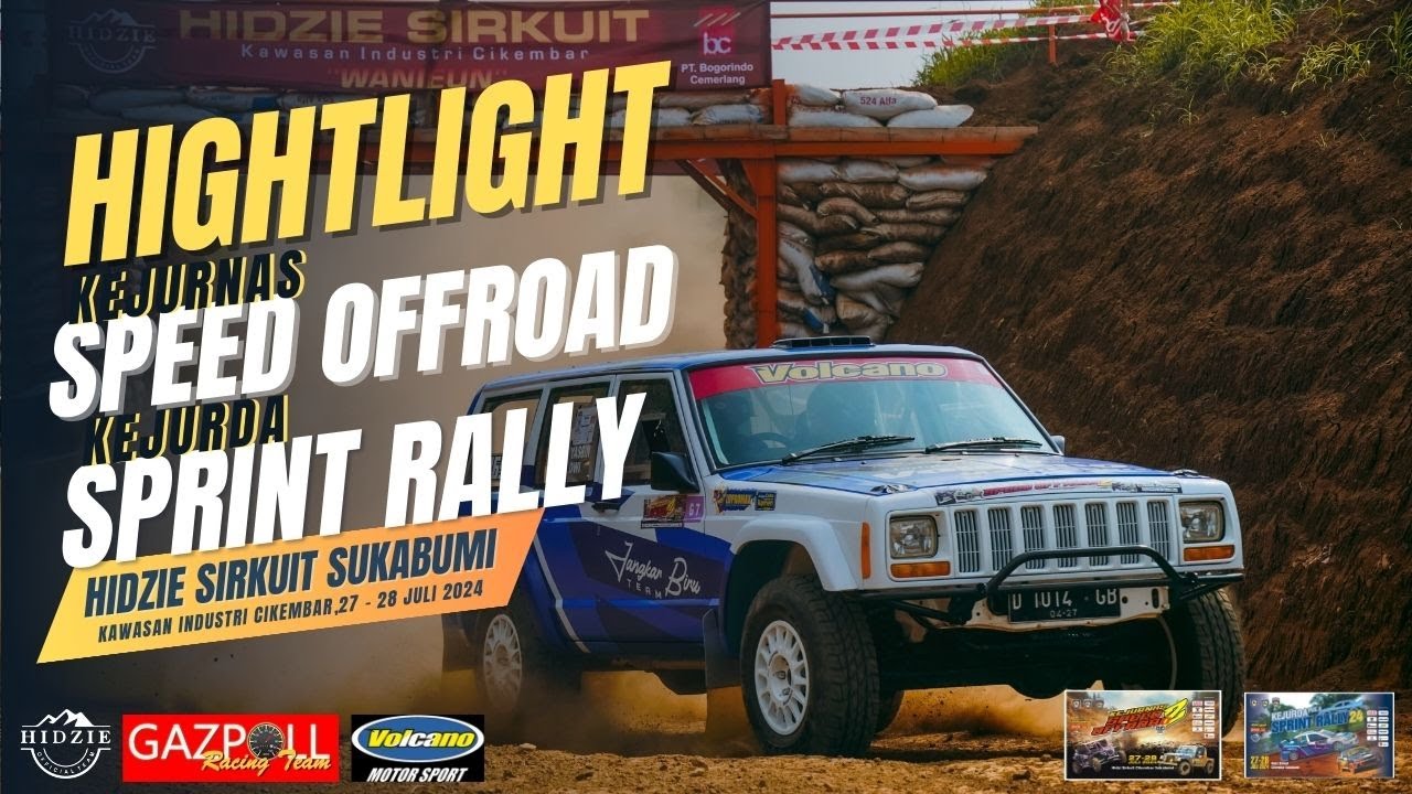 HIGHTLIGHT SPEED OFFROAD &SPRINT RALLY SUKABUMI - YouTube