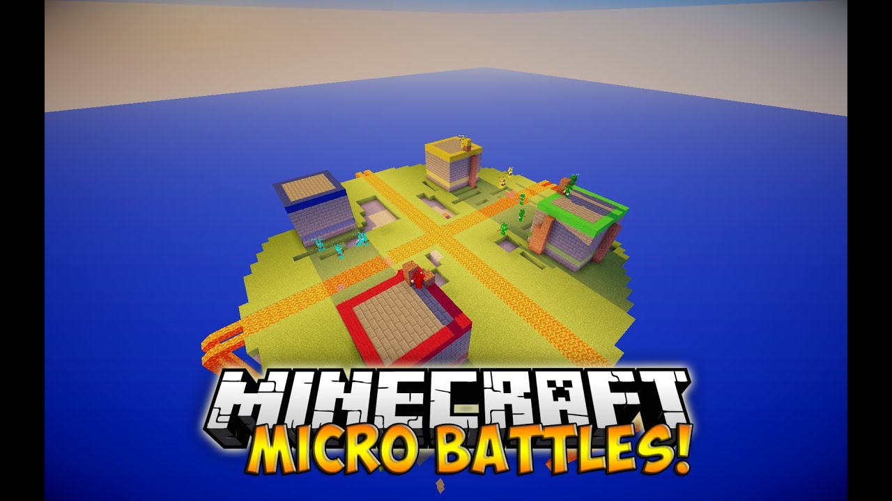 Minecraft Micro Battles "HACKERS EVERYWHERE!" #1 - w/RIL - YouTube