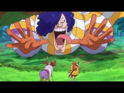 Nami & Straw hats takes Revenge on Road Giant in Elbaf