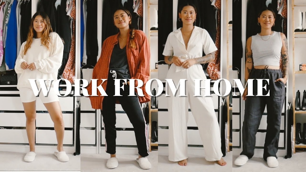 WORK FROM HOME LOOKS - YouTube