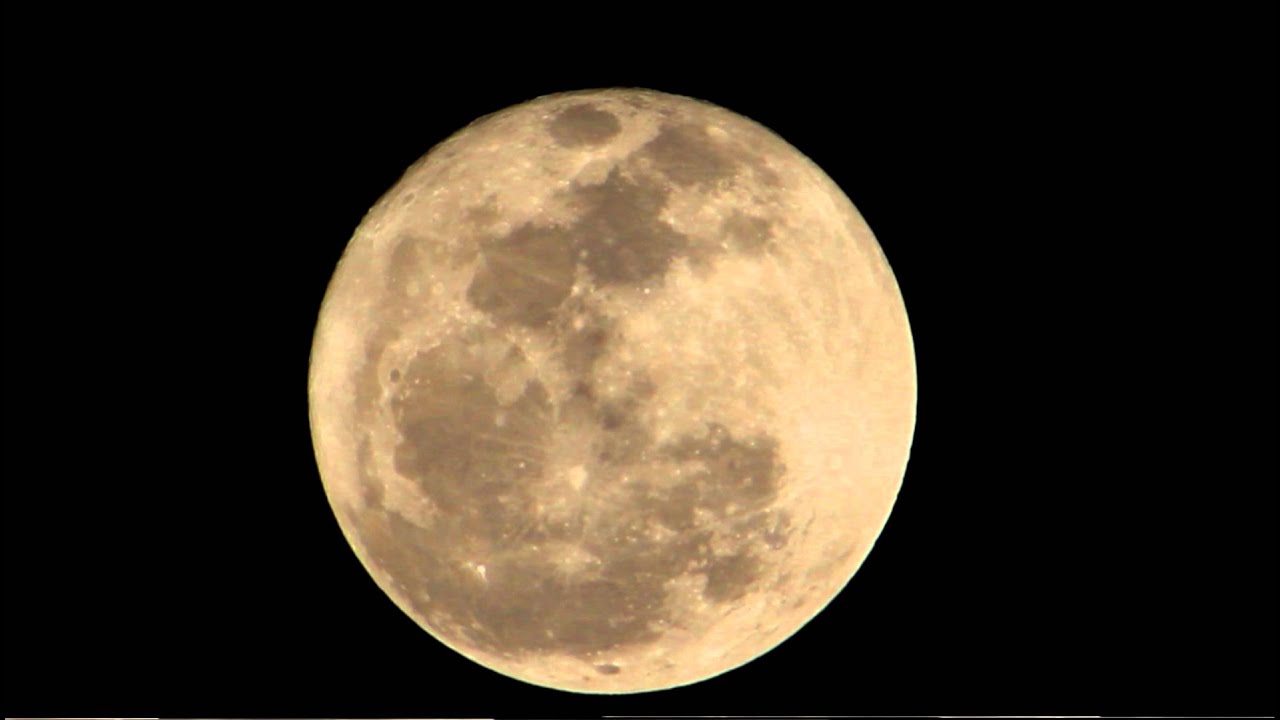 Full Moon over Israel, March 8, 2012 - YouTube