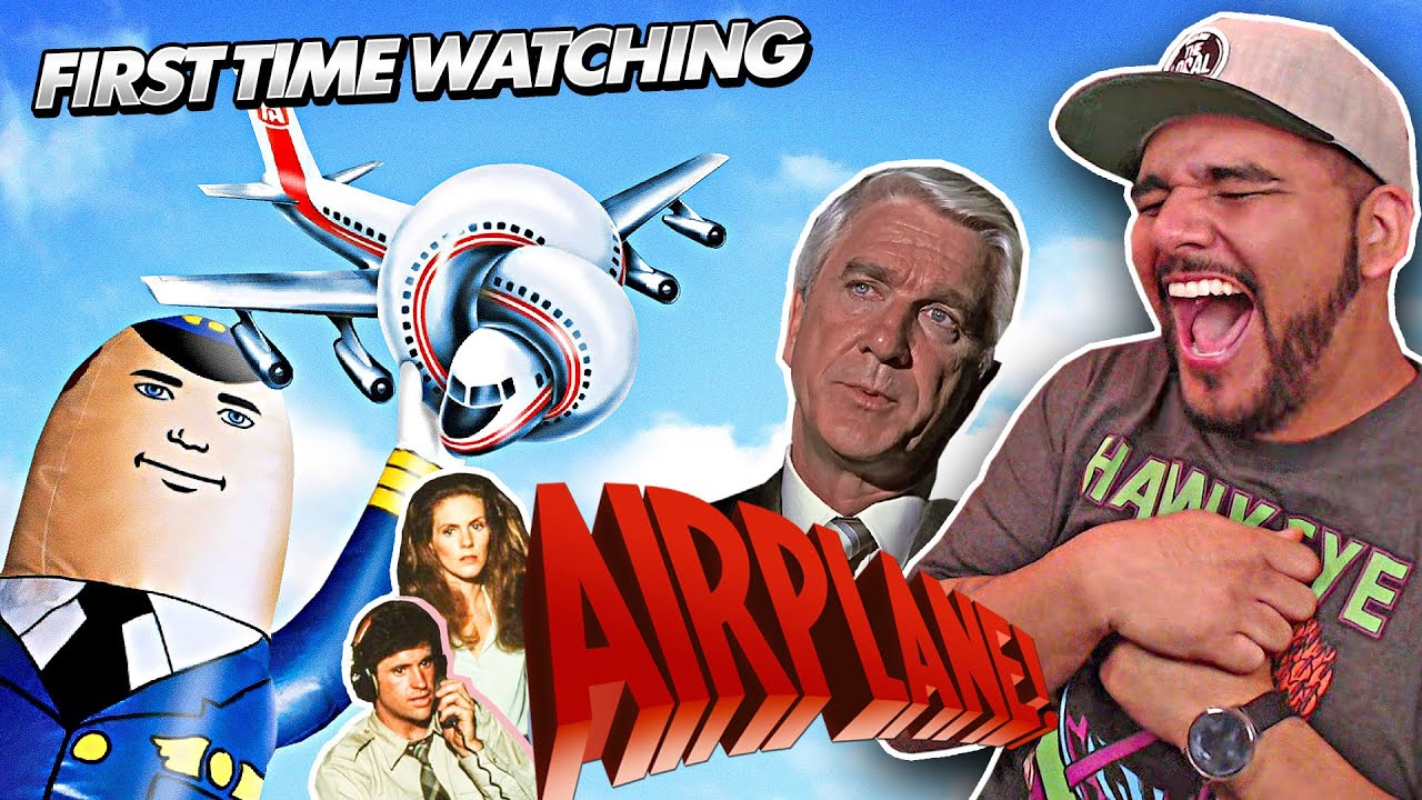 AIRPLANE (1980) *FIRST Time Watching Movie REACTION* 😂This Is A PARODY ...